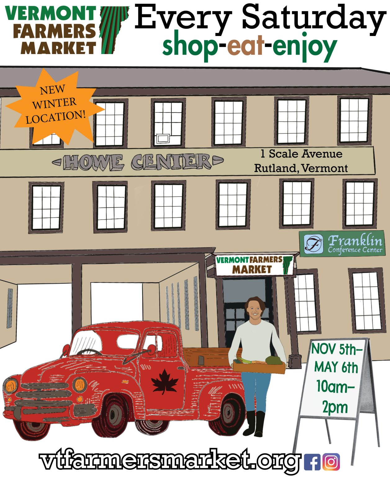 Rutland Downtown Summer Farmers Market - Depot Park